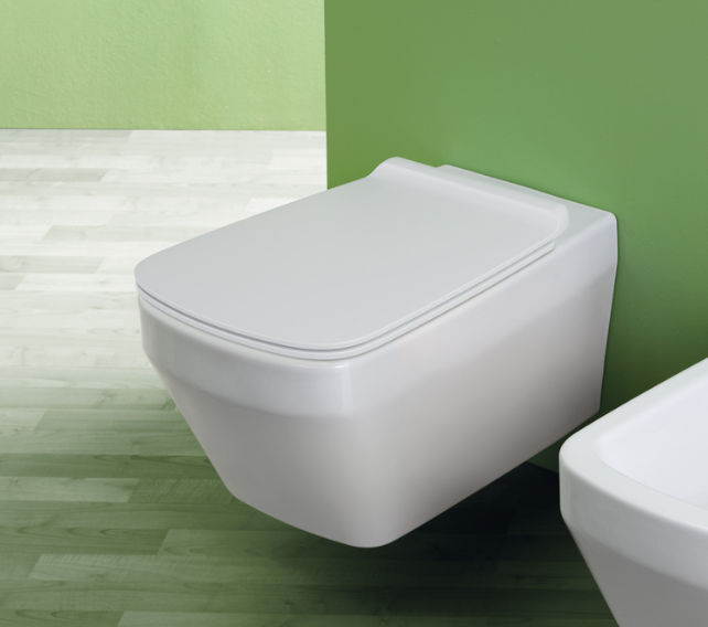 Подвесной унитаз BB18bi matt Simas Baden Baden белый матовый, купить в ...