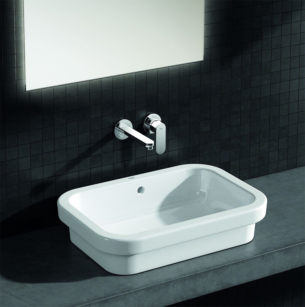 GROHE Eurosmart Cosmopolitan 19381000 - Настенный смеситель для ...