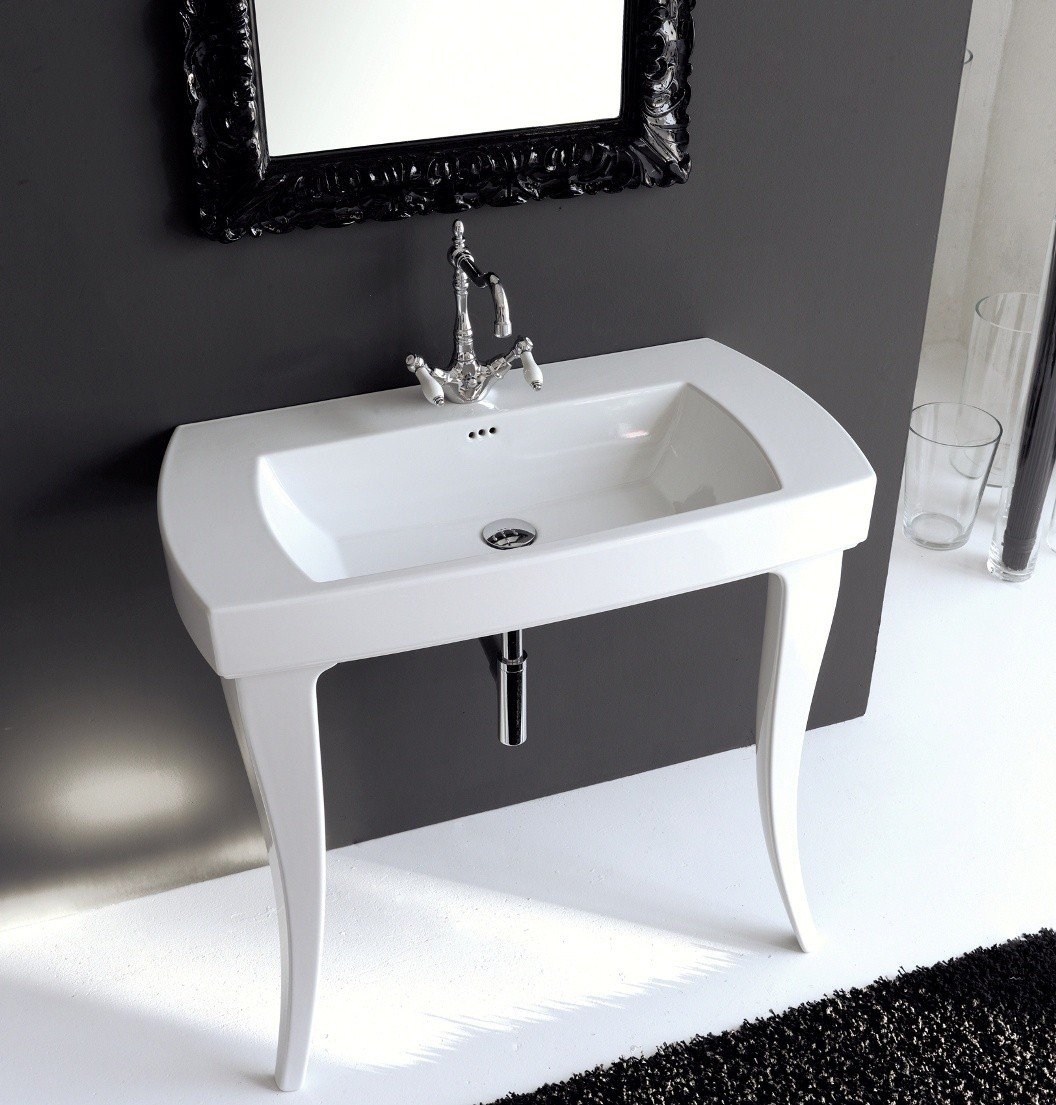 ArtCeram JAZZ JZC002 01 00 Консоль для раковины на 91 см, купить в ...