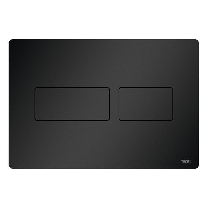 TECE Solid 9240416 Накладная панель смыва для унитаза (чёрный матовый ...