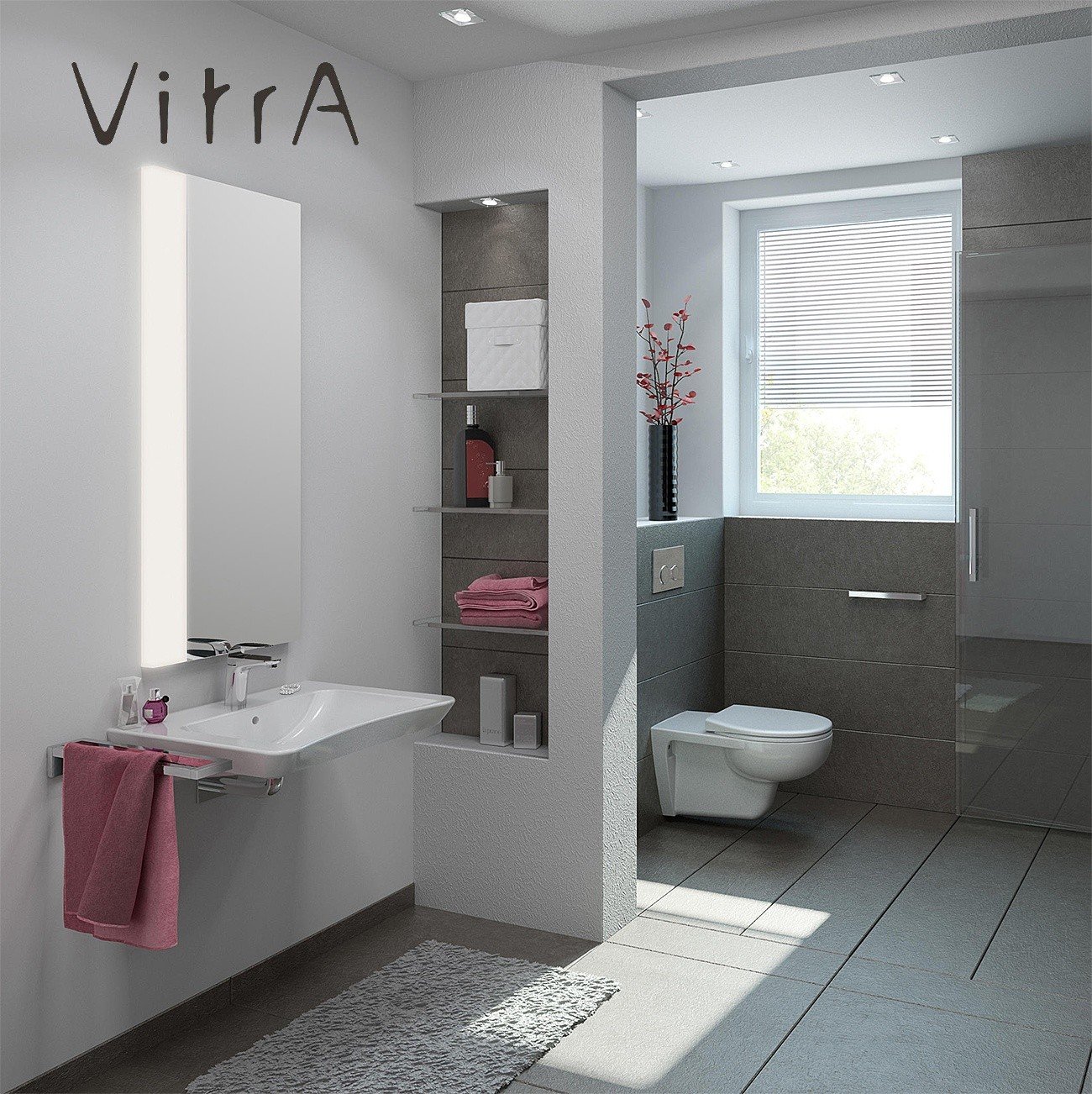 Vitra Conforma 5810B003-6234 Подвесной унитаз для инвалидов 70*35 см ...