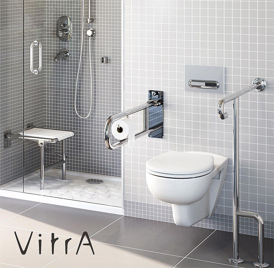 Vitra Conforma 5810B003-6234 Подвесной унитаз для инвалидов 70*35 см ...