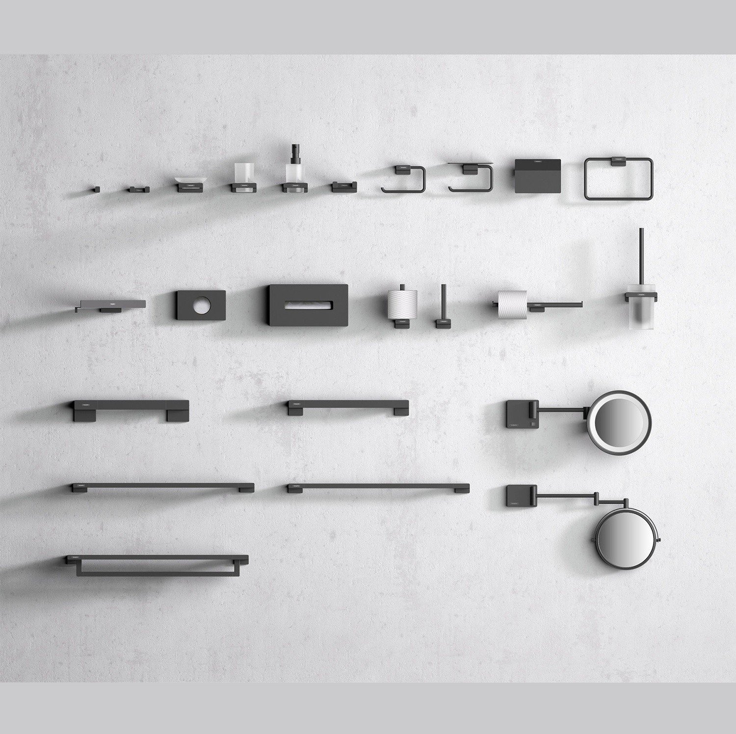 Hansgrohe AddStoris 41748670 Держатель для туалетной бумаги | двойной ...