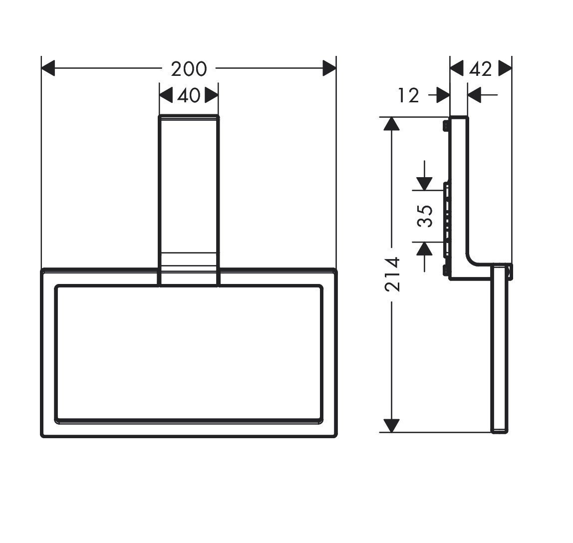 Axor Universal Rectangular 42623000 Держатель для полотенца, кольцо 20 см (хром), в магазине ...
