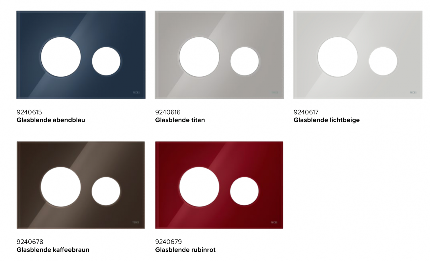 TECE Loop 9240618 Клавиши смыва для унитаза Modular (белый матовый), купить в магазине ...