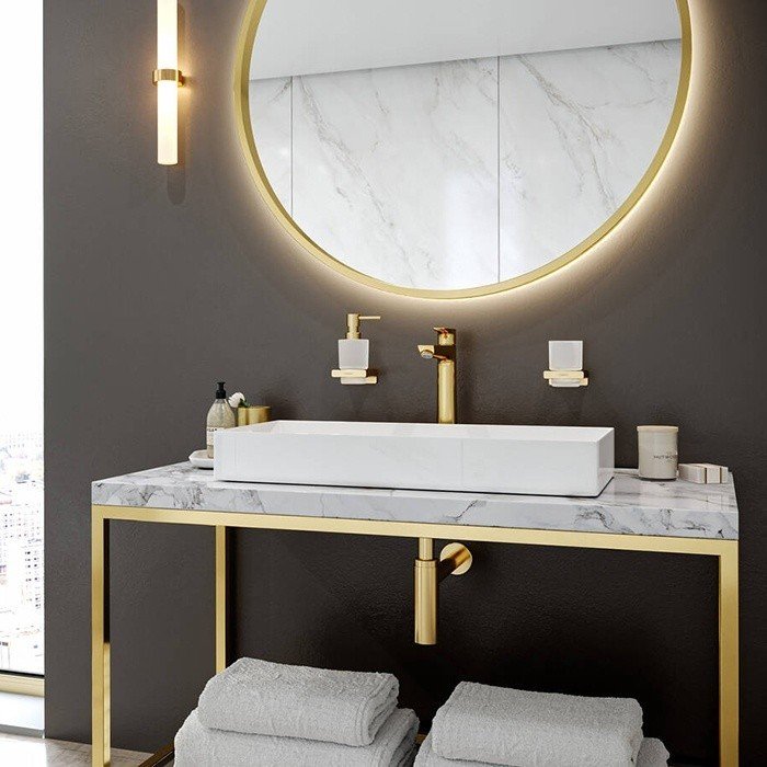 Hansgrohe AddStoris 41745990 Дозатор для жидкого мыла (золото ...