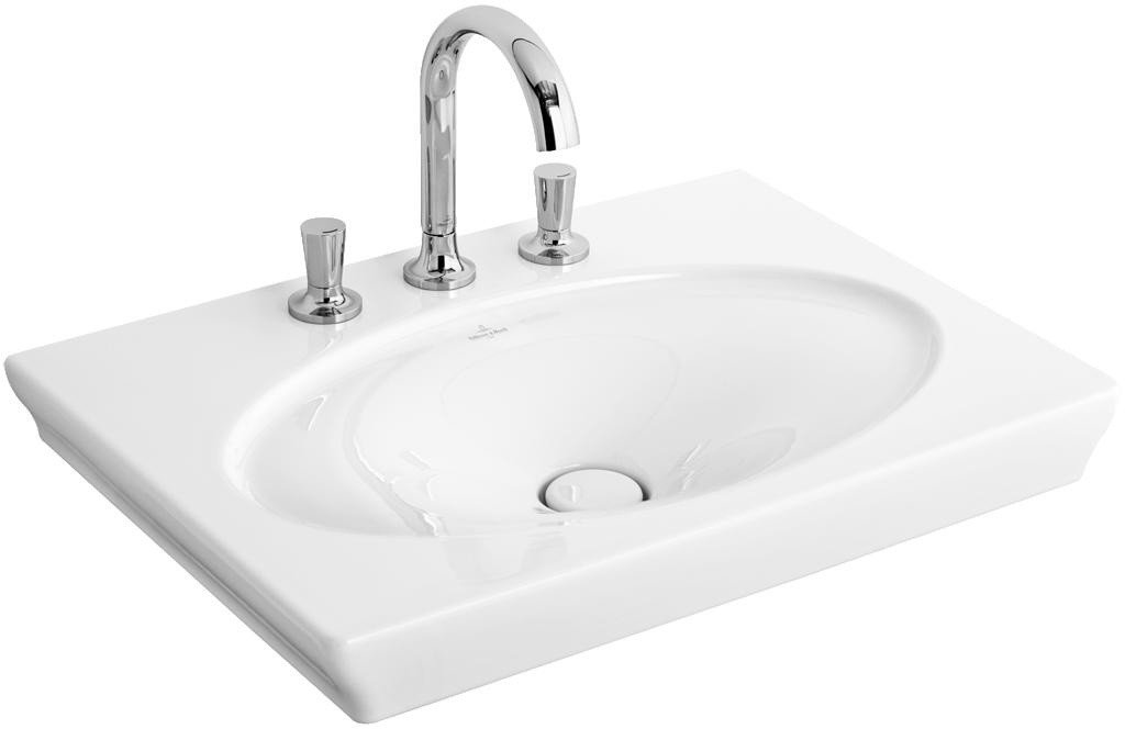 Раковина 6126G1R1 VILLEROY&BOCH LA BELLE, 700х490 мм, в магазине ...