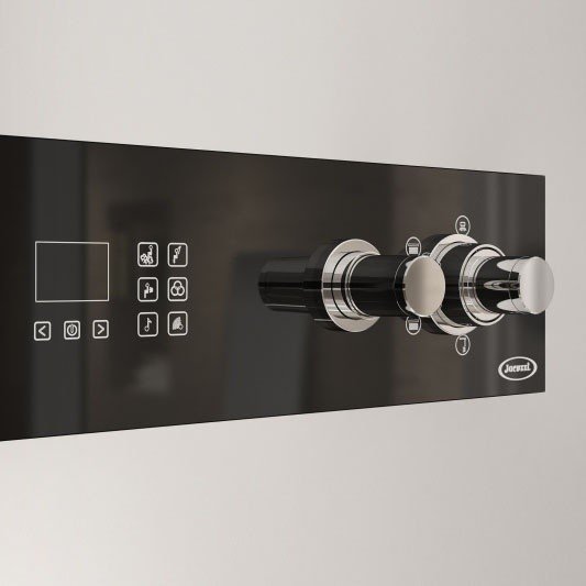 Jacuzzi Frame IN2 9448273A Душевая кабина угловая с термостатом 150*110 ...