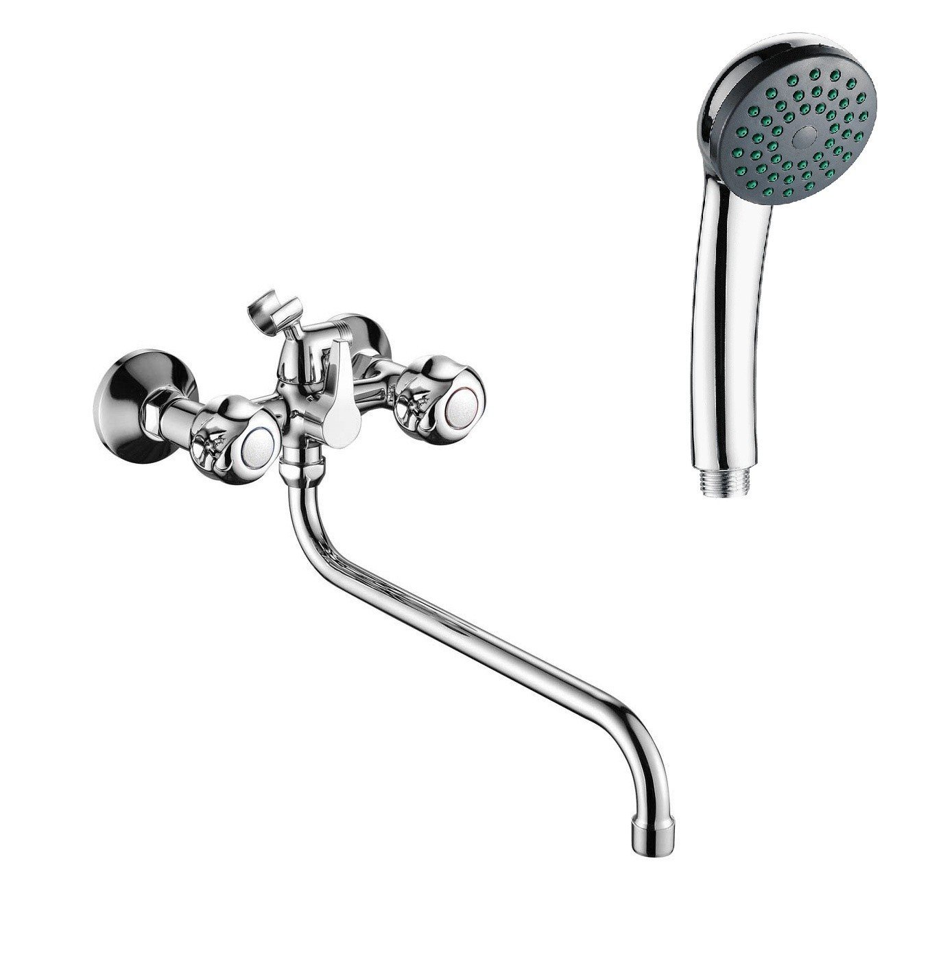 FASHUN A2226-2 Смеситель для ванны с длинным изливом (хром), купить в ...