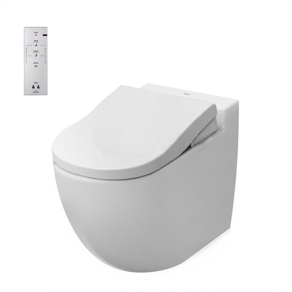 TOTO Washlet NC CW763PB+TCF4732G Электронный напольный приставной ...