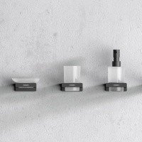 Hansgrohe AddStoris 41745670 - Дозатор для жидкого мыла 200 мл (черный ...