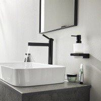 Hansgrohe AddStoris 41745670 - Дозатор для жидкого мыла 200 мл (черный ...