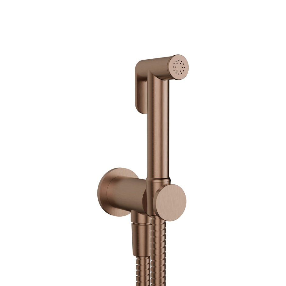 Gessi Tondo 14331.708 Гигиенический душ - комплект с выводом из стены и ...