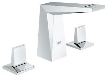 Смеситель для раковины на три отверстия 20342000 GROHE Allure Brilliant ...