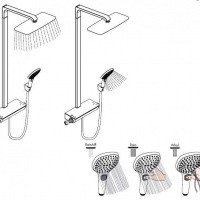 Hansgrohe Raindance Select E 360 Showerpipe 27112400 Душевая система ...