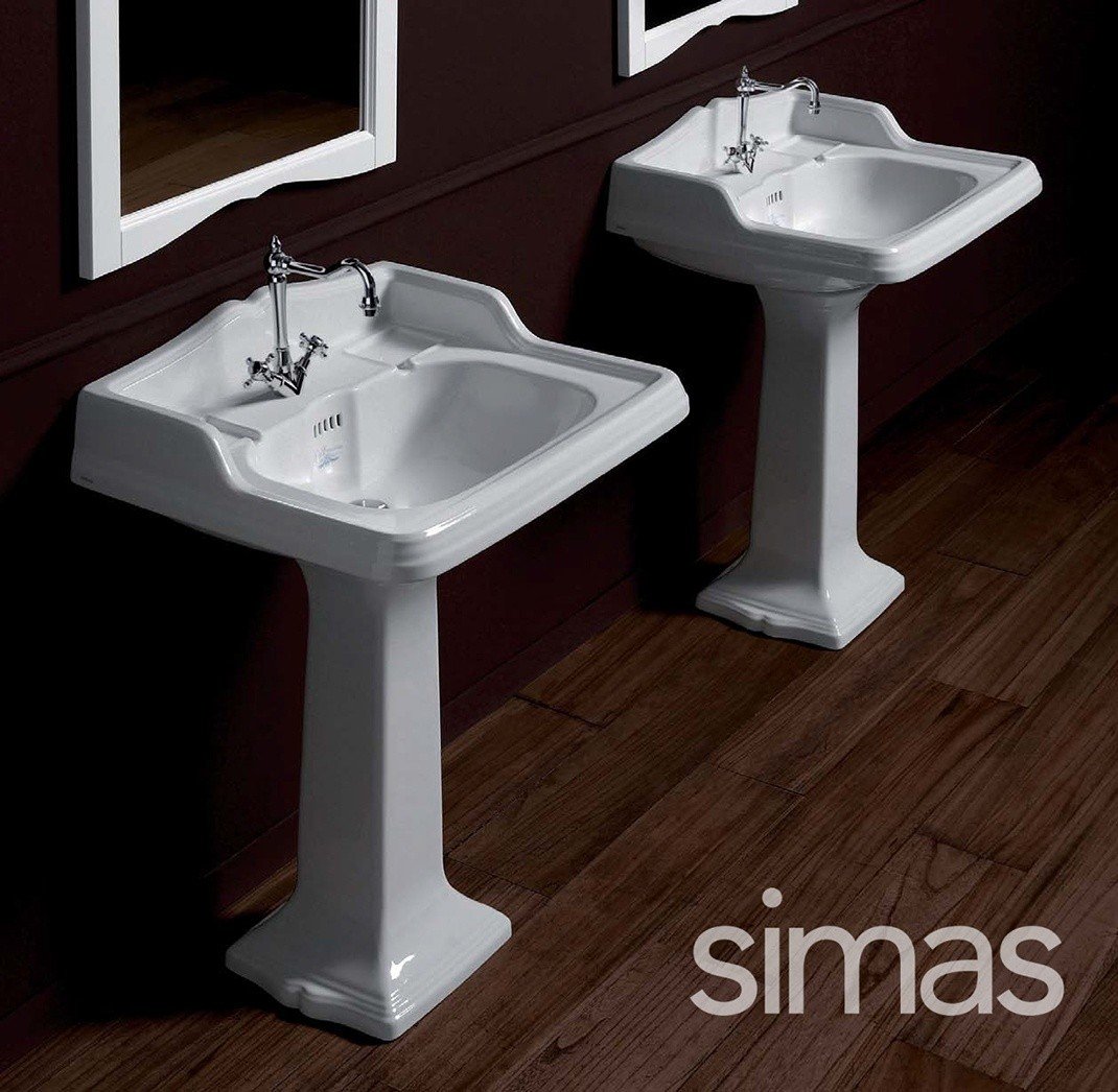 SIMAS Arcade AR805 - Пьедестал для раковины (белый глянцевый), купить в интернет-магазине ...