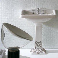 SIMAS Arcade AR805bi пьедестал (белый), в наличии, купить в магазине сантехники Сантехмаг.Ру