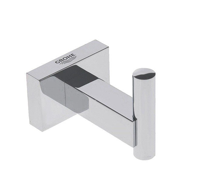 GROHE Essentials Cube 40511001 - Крючок для халатов | полотенец (хром ...