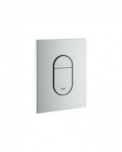 Накладная панель 38765 P00 GROHE Nova Cosmopolitan, матовый хром ...