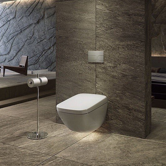 TOTO Neorest MB175M#SS Накладная панель смыва для унитаза (нержавеющая ...