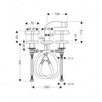 Axor Citterio 39233000 Смеситель для биде (хром), в магазине сантехники ...