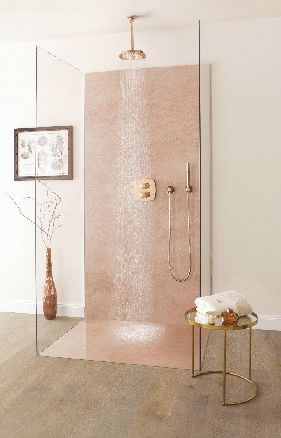 Подключение для душа 27970da0 GROHE Grandera (теплый закат глянец ...