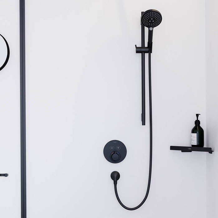 Hansgrohe AddStoris 41741670 Корзинка для душа (черный матовый), купить ...