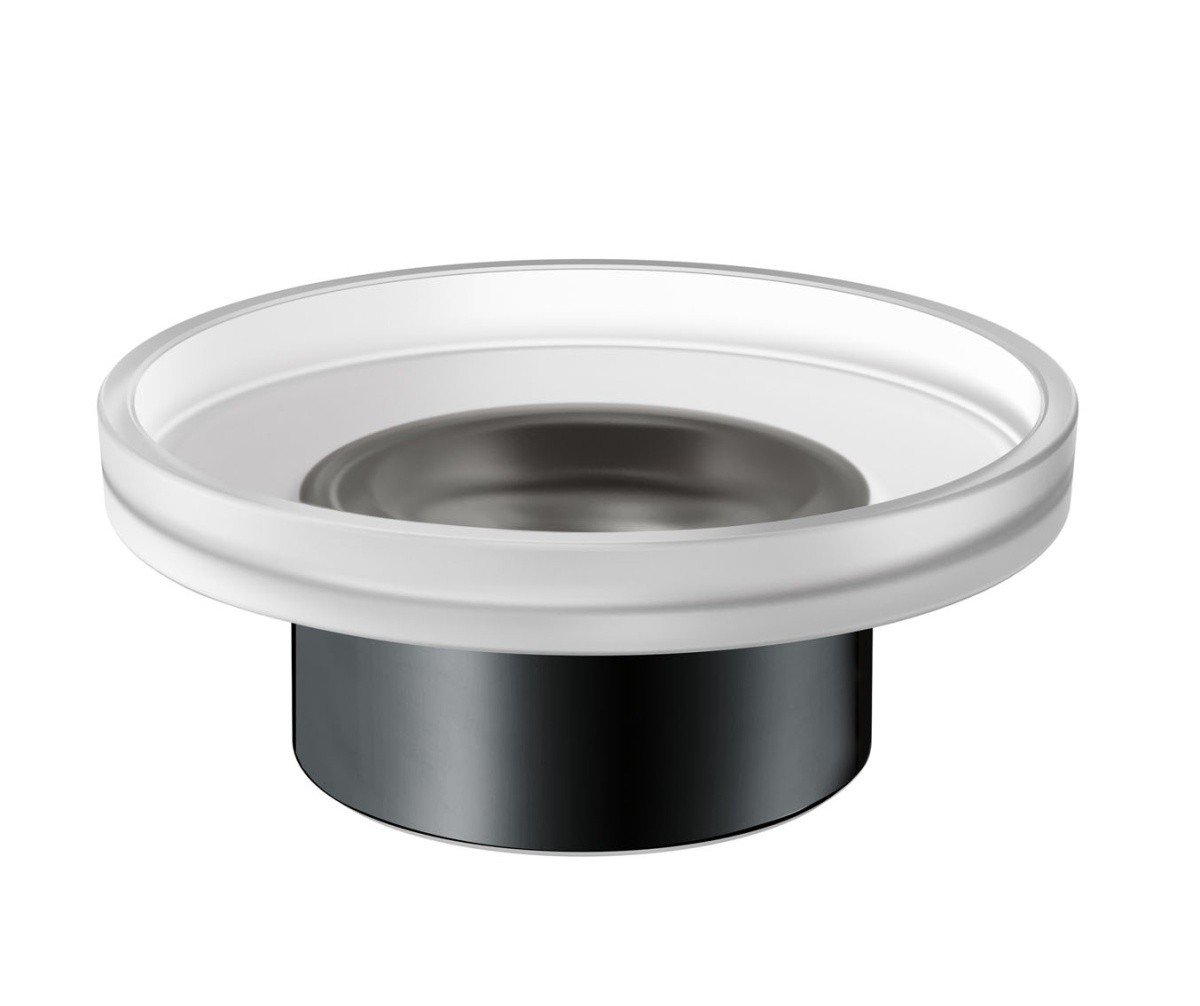 INDA Mito A20020NE21 Мыльница настольная (чёрный матовый), купить в ...