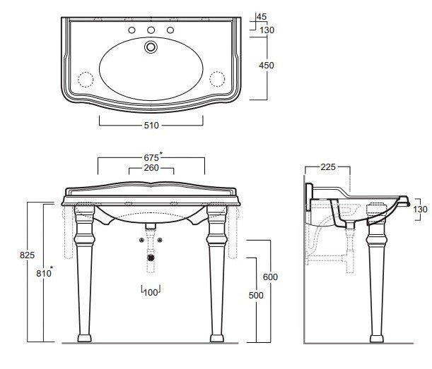 Раковина с кронштейнами SIMAS Arcade AR874+MNSAR+F89, в магазине сантехники Сантехмаг.Ру