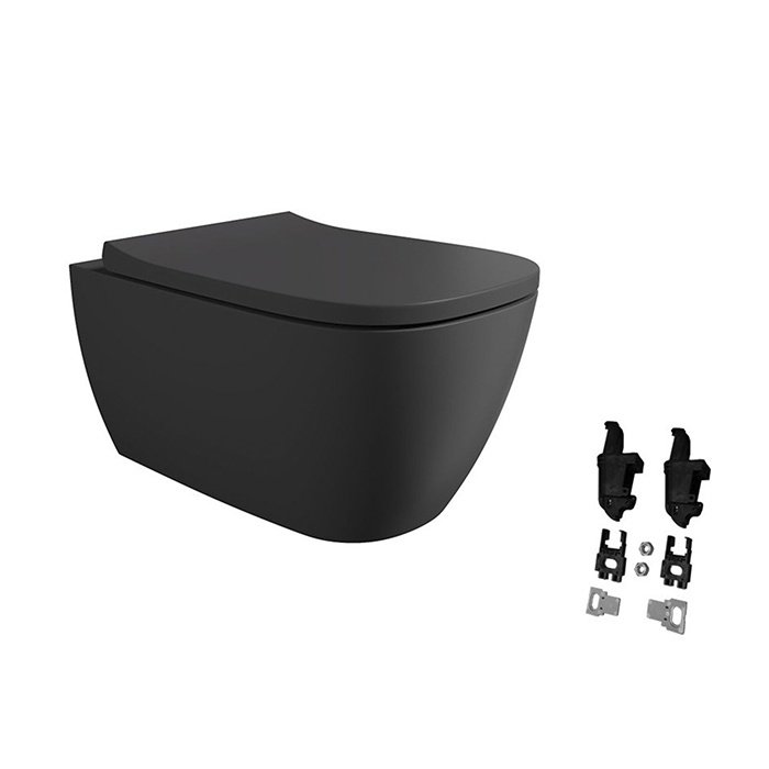 ALICE Ceramica Wunder 45000108SET Унитаз подвесной, безободковый ...