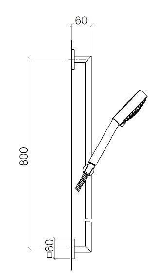 Dornbracht 26 403 980 Душевой гарнитур (хром), в магазине сантехники ...
