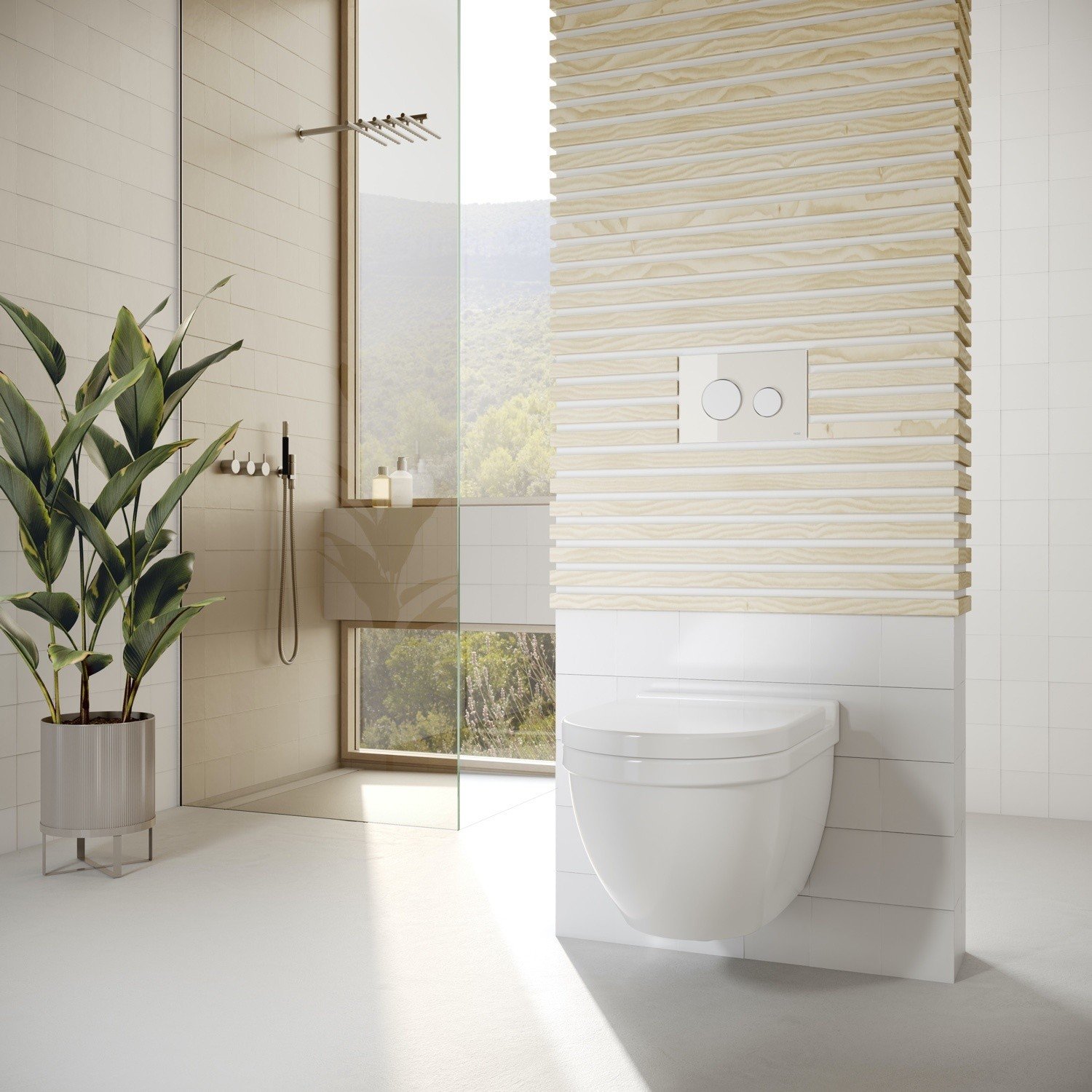 TECE Loop 2.0 9240926 Накладная панель смыва для унитаза (белый матовый), купить в интернет ...