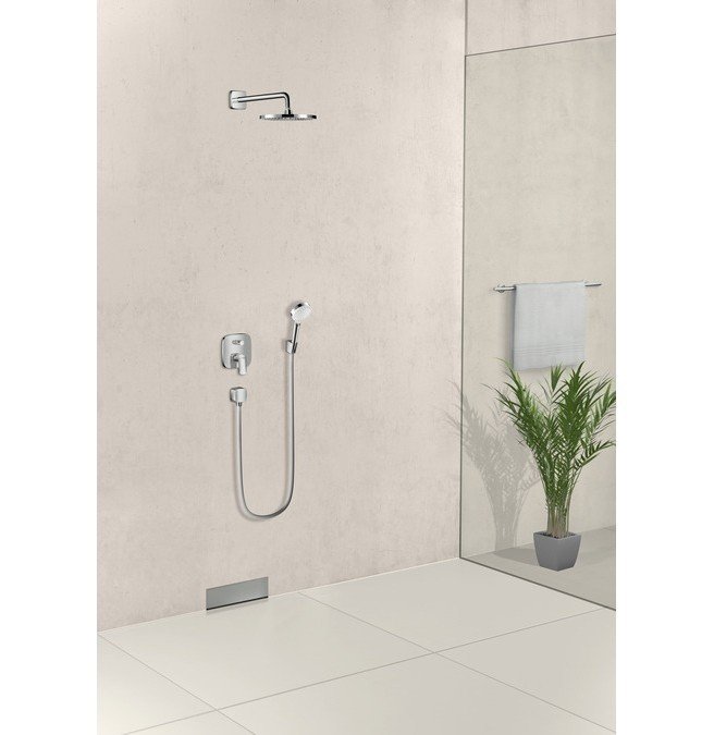 Hansgrohe Crometta S 26723000 Верхний душ Ø 240 мм (хром), купить в ...