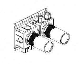 Dornbracht 35 526 970 90 xTOOL-корпус для скрытого монтажа с 2 ...