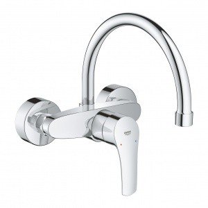 Смеситель для кухни 32482002 GROHE Eurosmart New, в магазине сантехники ...