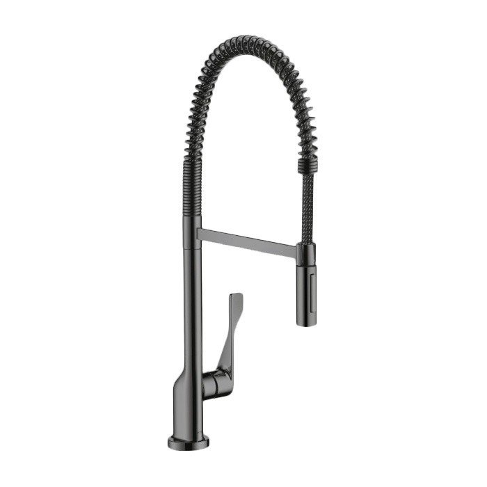 Hansgrohe Axor Citterio Semi Pro 39840340 Смеситель для кухни (чёрный ...