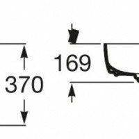 Roca Inspira 327502000 Раковина накладная на 37 см, купить в магазине ...