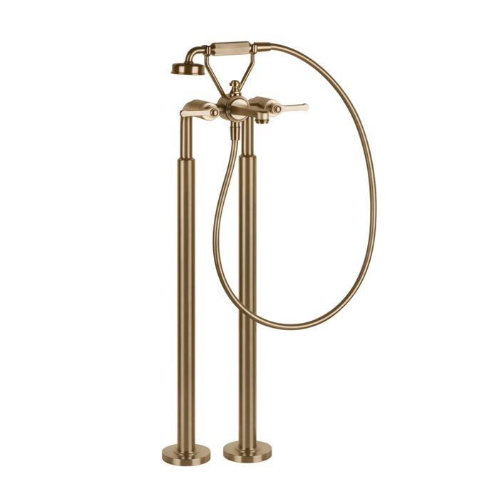 GESSI Venti20 65128.726 Напольный смеситель для ванны (бронза ...
