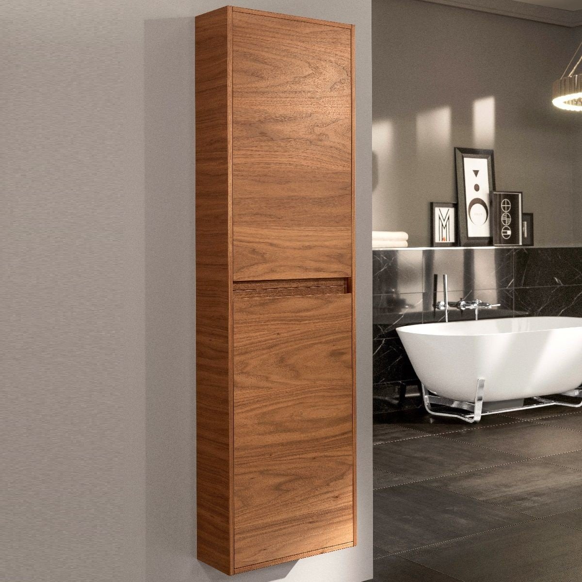 Villeroy Boch ANTHEUS B06800PV Шкаф пенал для ванной (цвет американский ...