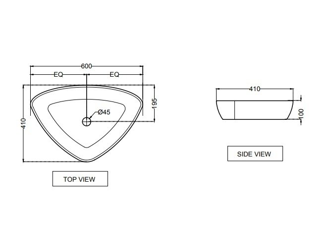 Jaquar Lyric LYS-WHT-38901N Раковина накладная на 60 см, купить в ...