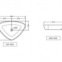 Jaquar Lyric LYS-WHT-38901N Раковина накладная на 60 см, купить в ...
