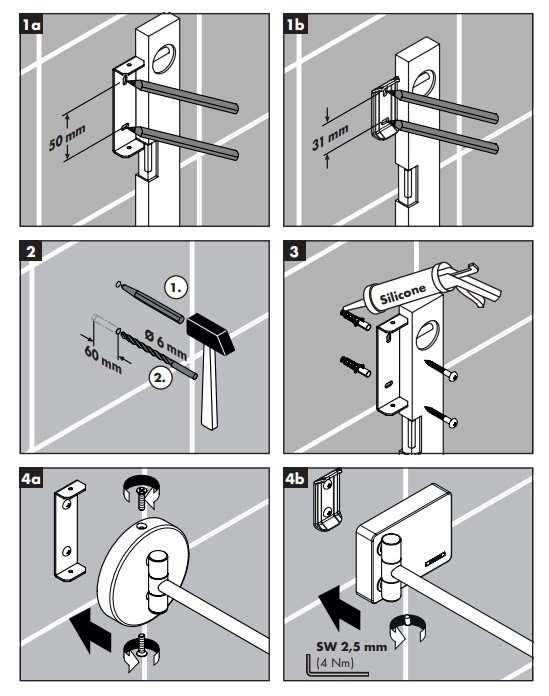 Hansgrohe AddStoris 41791000 Косметическое зеркало Ø 200 мм, в магазине ...