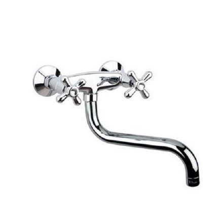 FIORE Margot 26CR0642 Смеситель для раковины настенный (хром), купить в ...
