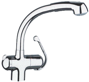 Смеситель для кухни Grohe Zedra 33727 000, в магазине сантехники ...