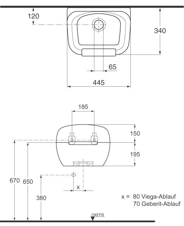 Ideal Standard DOURO R380601 Хозяйственная мойка, в магазине сантехники ...
