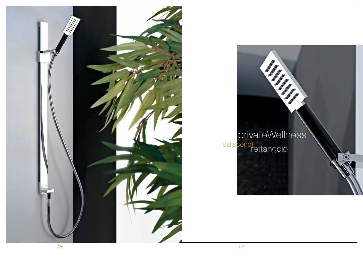 Gessi Tremillimetri Rettangolo 39835 238 Душевой гарнитур (полированная ...