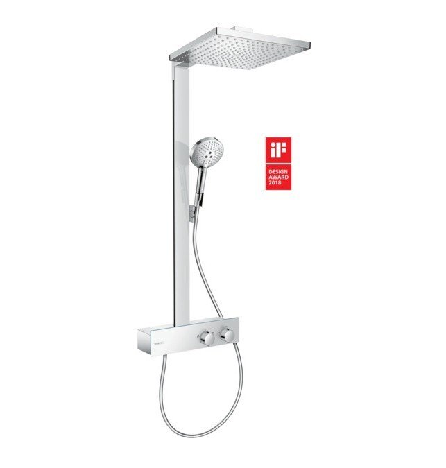 Душевая система с термостатом 27362000 Hansgrohe Raindance E (хром), в ...