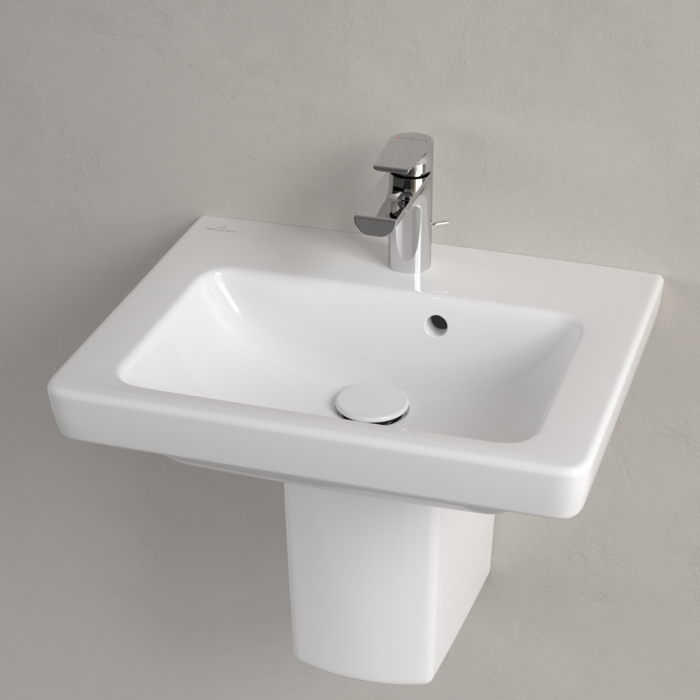 VILLEROY&BOCH SUBWAY 2.0 73155001 Раковина подвесная 500х400 мм ...