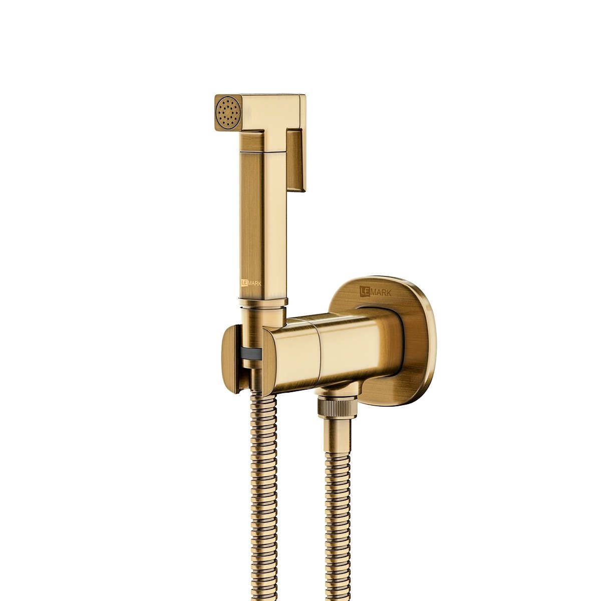 Lemark Solo LM7172B Гигиенический душ - комплект с прогрессивным смесителем (бронза), купить в ...