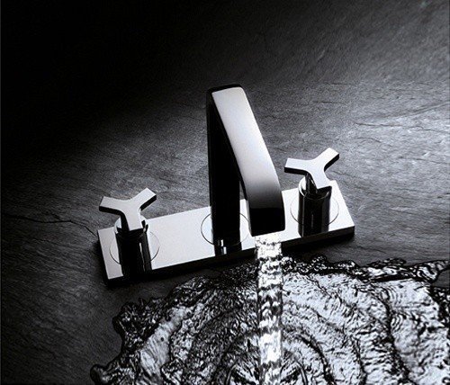 grohe allure 20143 000 Смеситель для раковины на три отверстия (хром ...